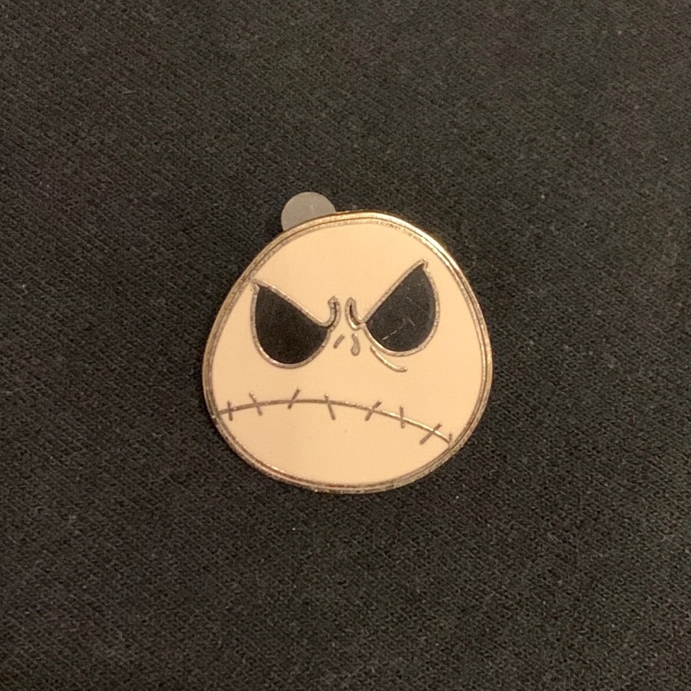 Jack Skellington Sad Face Pin From Disneyland Paris - Gem